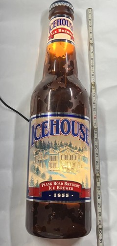 1994 Icehouse Beer Light Up Sign. 30 Inches Tall! | eBay