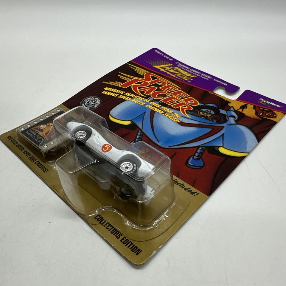 Johnny Lightning Speed Racer Playing Mantis Mach 5 Cel #27 Bonus Auto ...