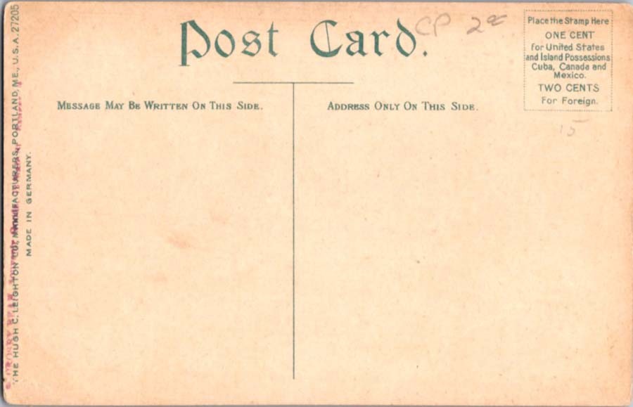 Camden Maine ME : ROAD SCENE n/08 BA8442 | eBay