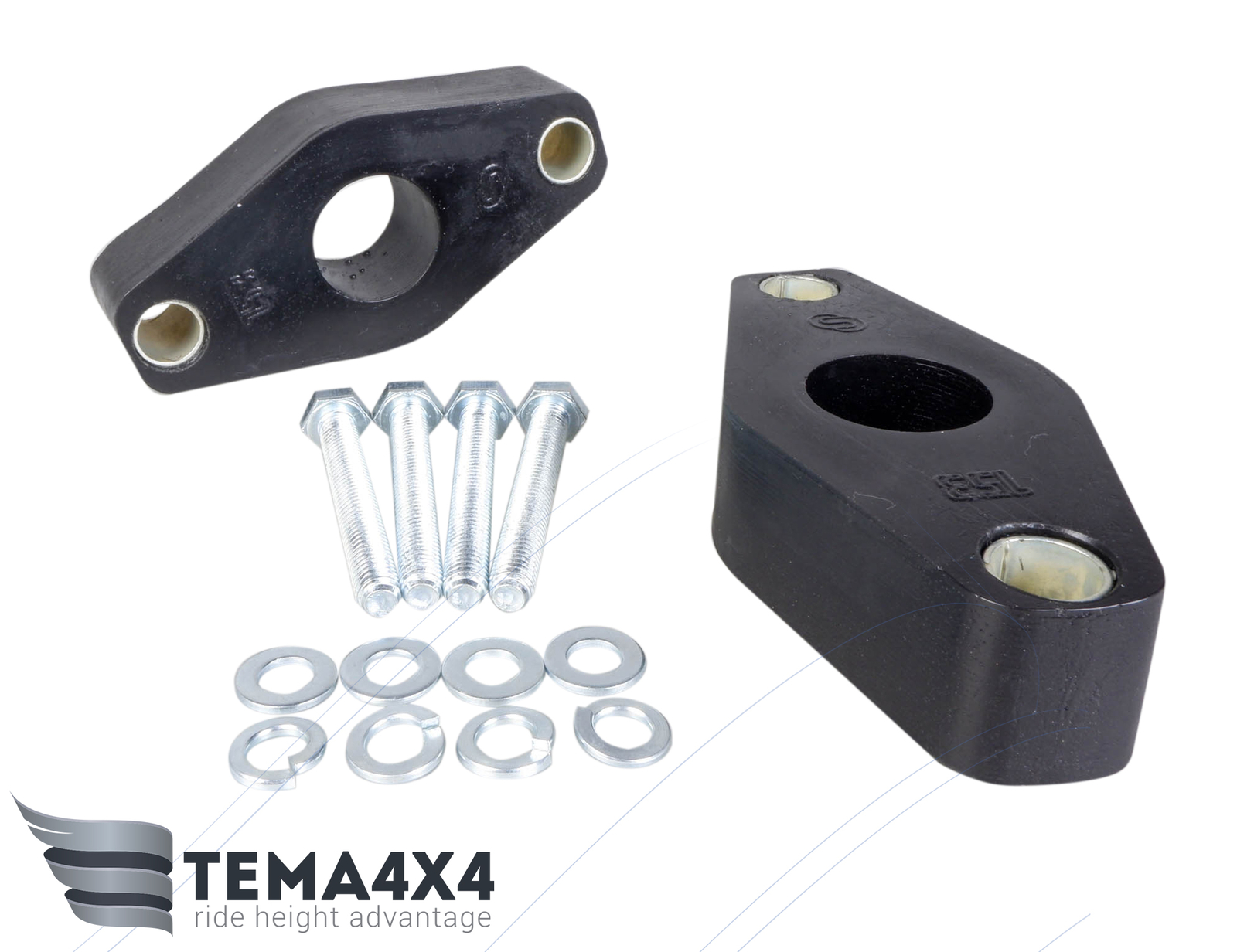 Tema4x4 20mm front and rear Lift kit for Ford FOCUS 2, C-Max, KUGA | eBay