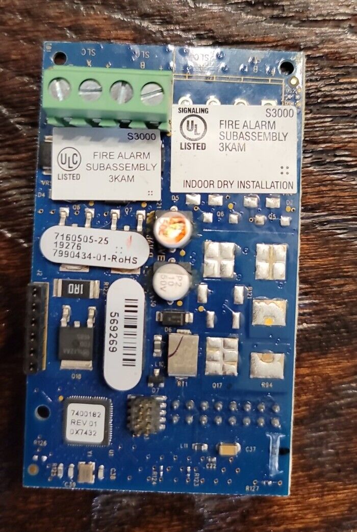 Edwards IO64 IO500 IO1000 SLC Loop Card KIDDE, VIGILANT, GE, V-SLC, ED ...