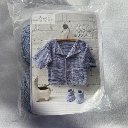 Annie’s Caring Crochet Kit Club • CKC16 • Baby’s First Sweater and ...