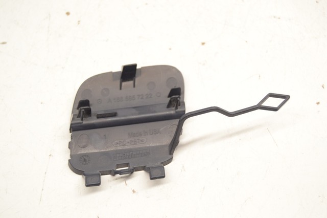 MERCEDES BENZ GLE W166 Front Bumper Tow Hook Eye Cover Cap Black OEM ...