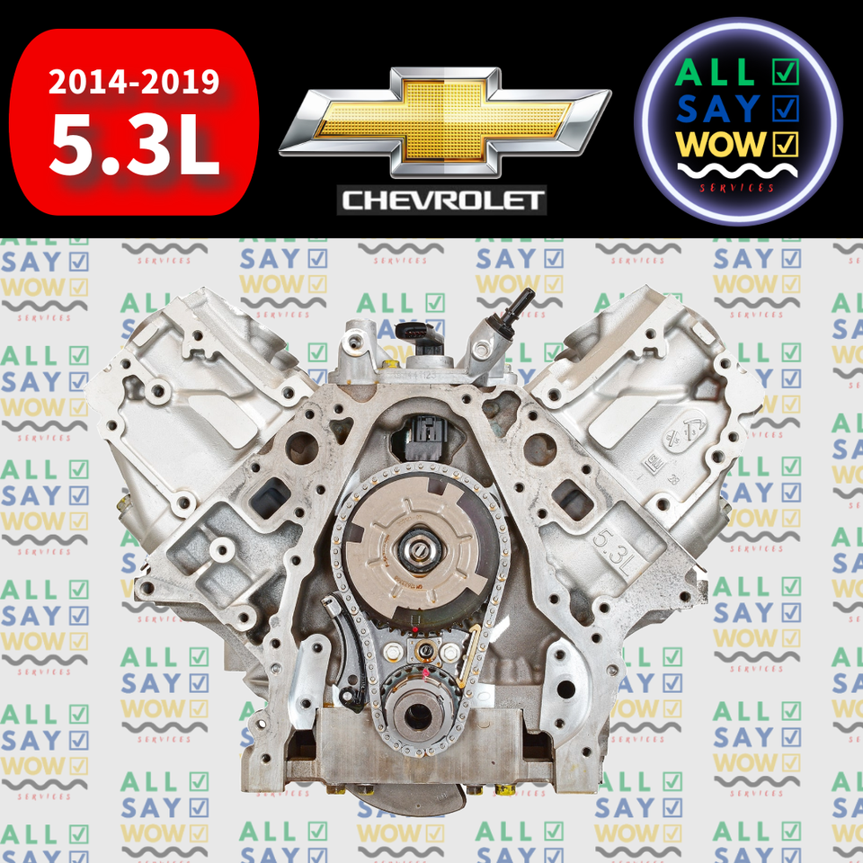 2014-2019 Chevy 5.3l Engine Rebuilt Remanufacture Reman Long Block | eBay