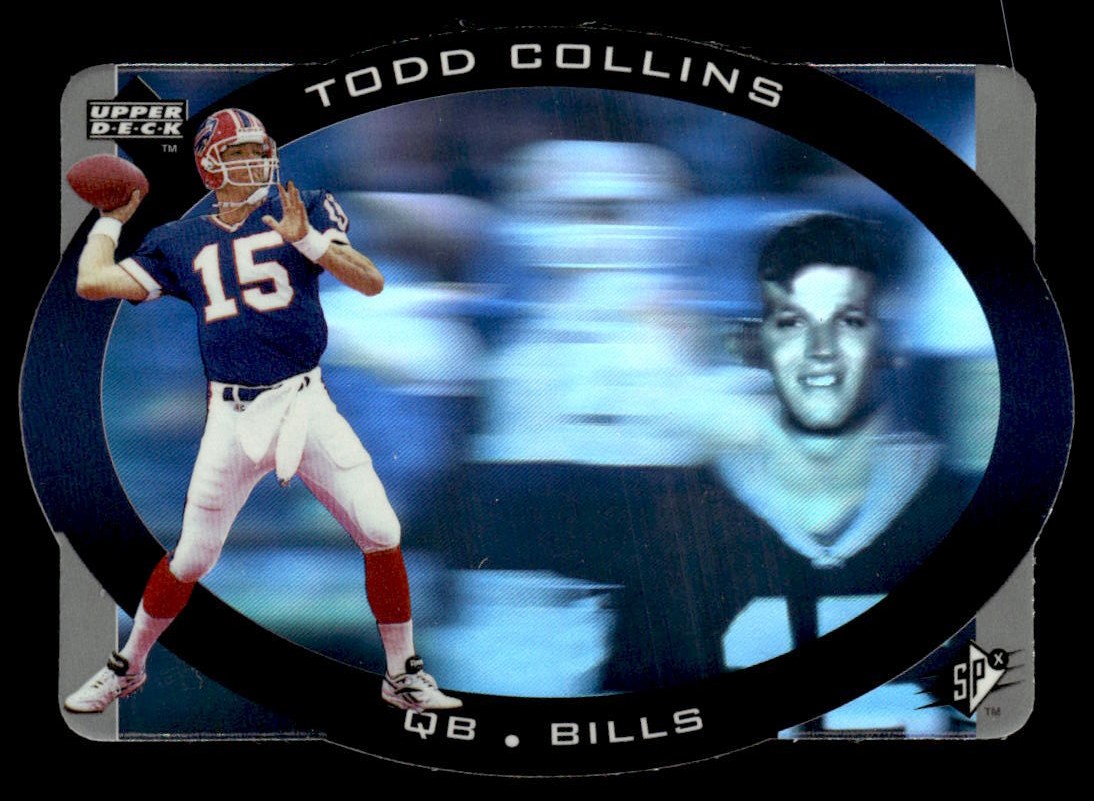 1996 SPx #3 Todd Collins Buffalo Bills NFL Football | eBay