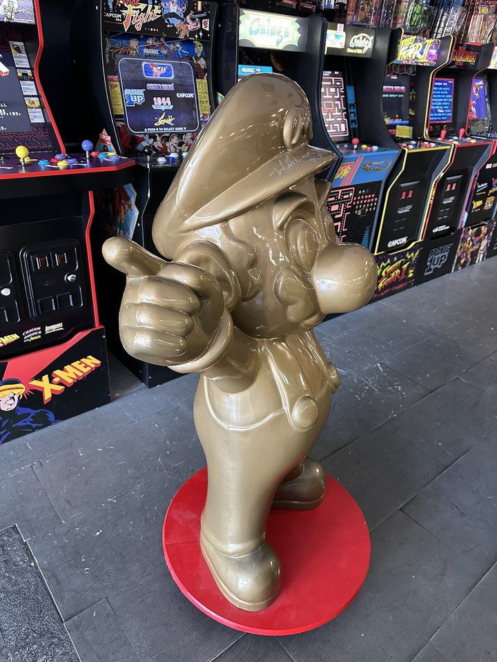 Mario Life Size Statue Store Display Authentic Nintendo vintage 90s ...