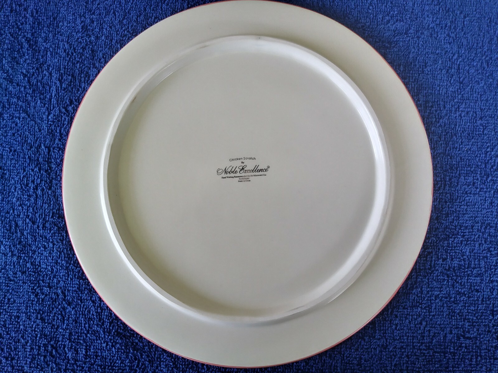 Noble Excellence Earthenware " Chicken Scratch" Rooster Trivet NIB 9.5 ...