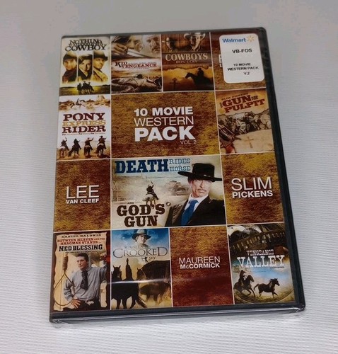 10 Movie Western Pack Vol.2 DVD 2011 Echo Bridge New 96009716394 | eBay