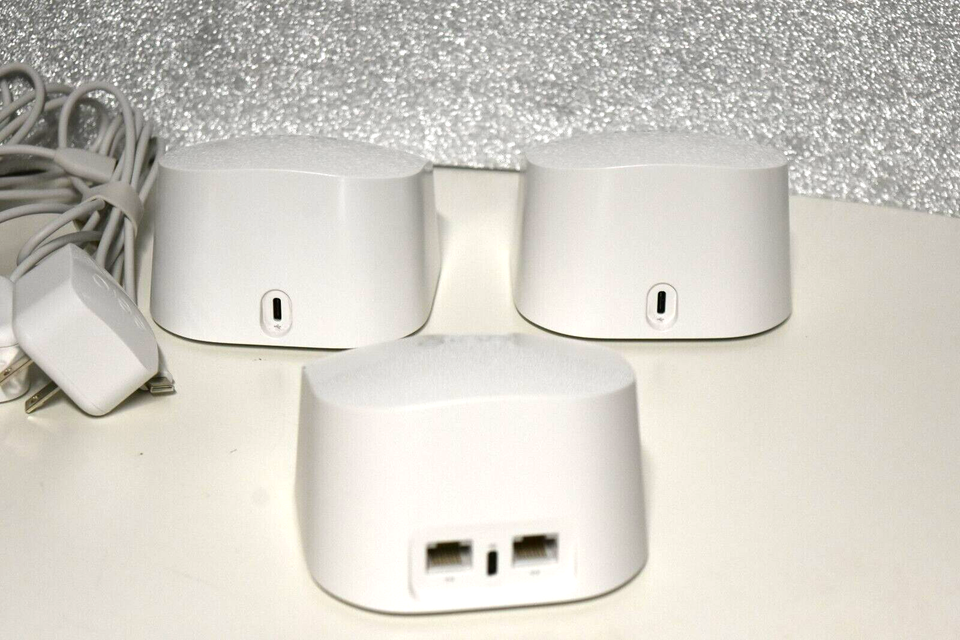 eero 6 Dual Band Mesh Wireless Wi-Fi Router Set of 3 N010001 | eBay