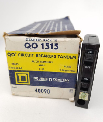 Circuit Breakers, Transformers - Square D Qo Tandem