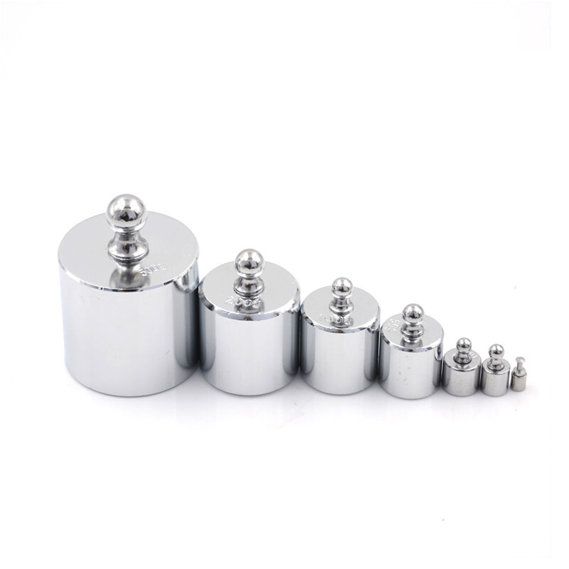 1g 5g 10g 50g 100g 200g 500g Silver Calibration Weight For Weigh Scale ...