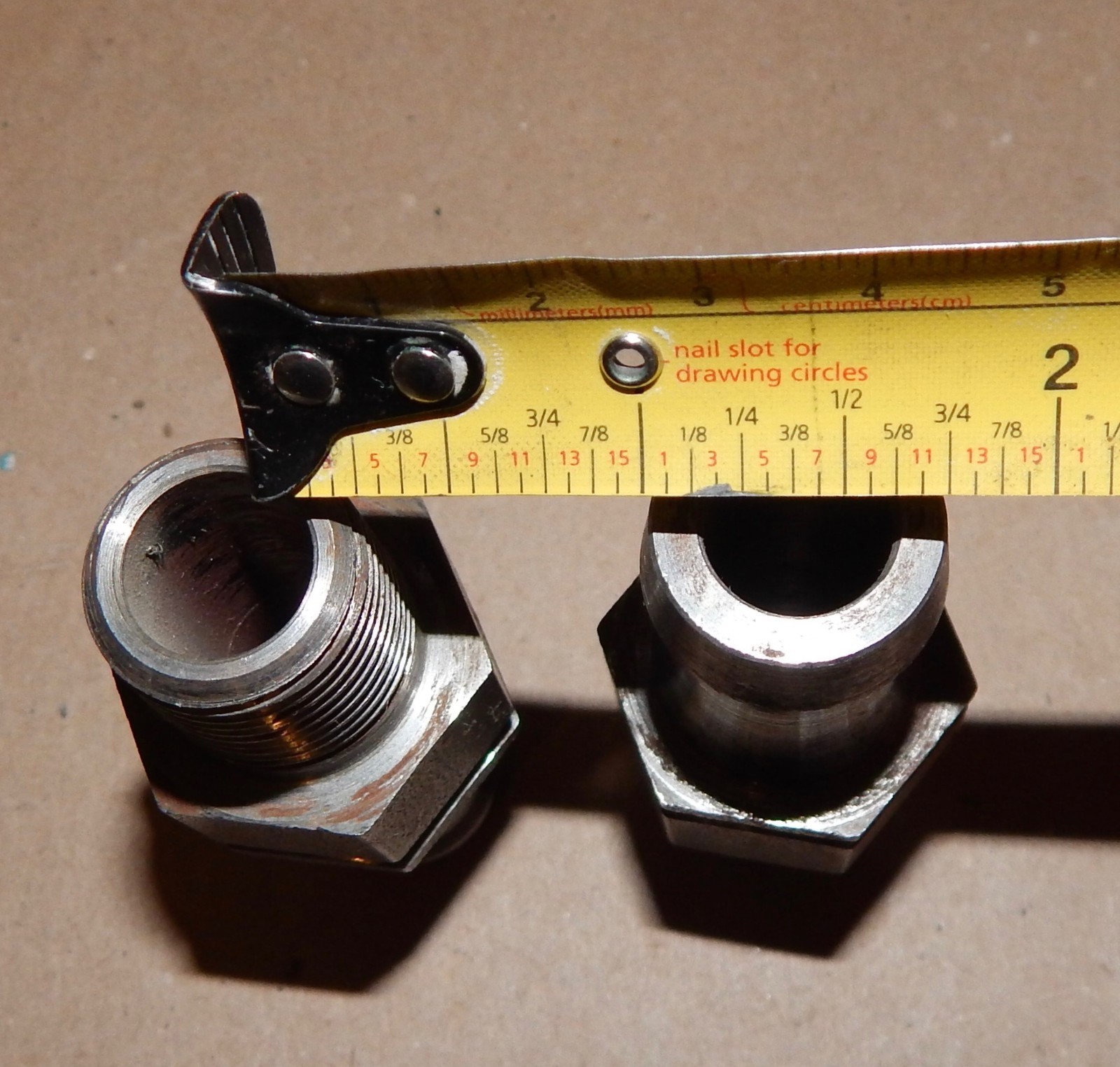 Punch-Lok Hose Fittings Hex Steel Lok-Nipple Single Groove 3/4"x1/2" HX ...