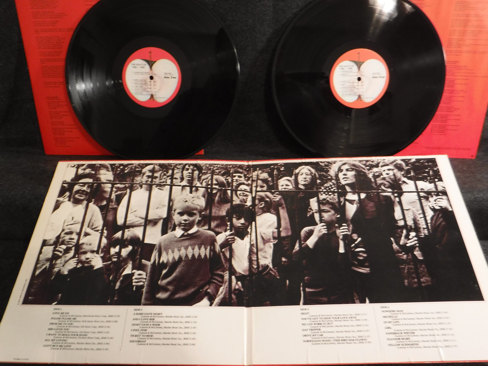 The Beatles, 1962-1966, Apple Records SKBO 3403, 1979, 2 LPs, Gate ...