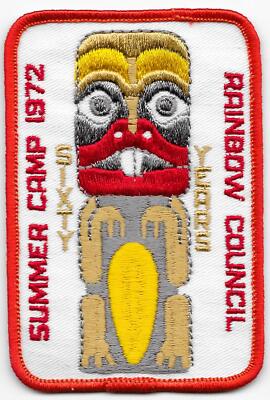 1972 60th Anniversary Camp Rainbow Council Boy Scouts of America BSA | eBay
