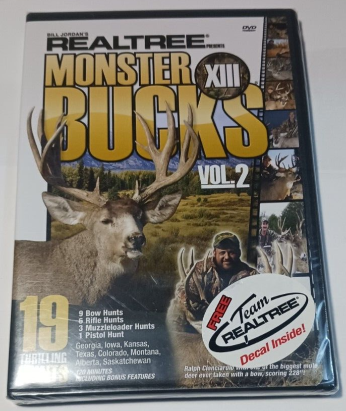 Realtree Monster Bucks XIII Vol.2 / DVD - 19 Thrilling Hunts | eBay