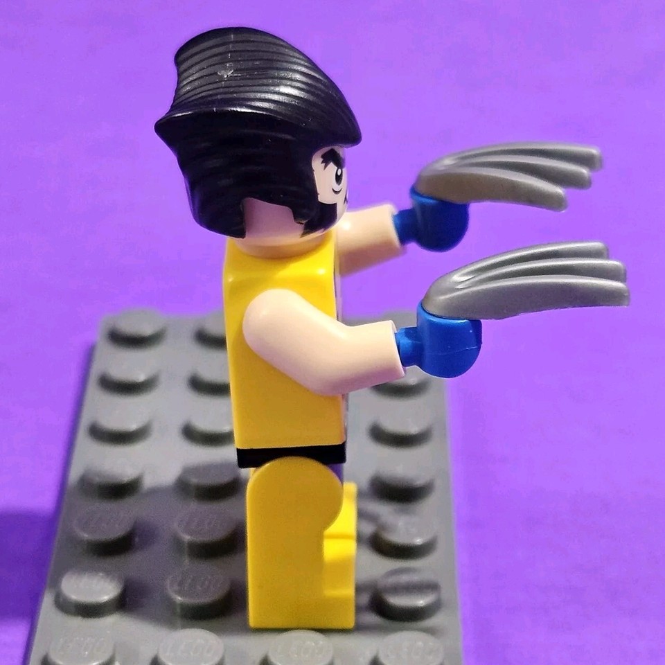 LEGO Marvel Wolverine Minifigure Marvel Comics X-Men Mutants (1c) | eBay
