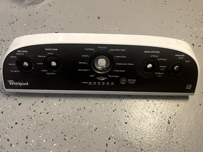 OEM WHIRLPOOL WASHER CONTROL PANEL WPW10468412 | eBay