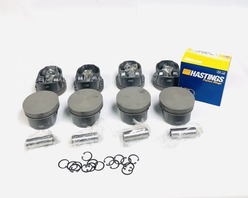 Moresa Flat Top STD Pistons Moly Rings for 2005-2009 Chevy LS 4.8L 5.3L ...