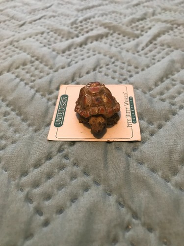 Itty Bitty World by United Design Turtle Figurine | eBay