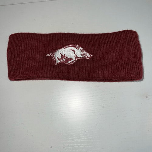 Arkansas Razorbacks Adult Mens OSFA Headband Hat Sweatband Embroidered ...
