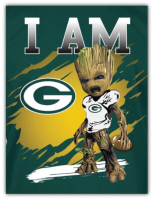 Green Bay Packers NFL Football Logo Sport Car Bumper Sticker Decal ...