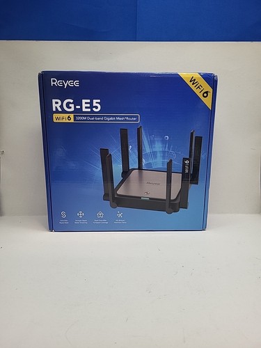 Reyee Model RG-E5 WiFi 6 3200M Dual-band Gigabit Mesh Home Router | eBay