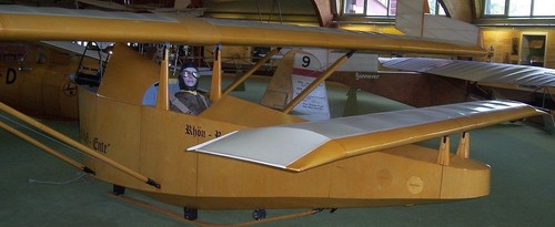 Ente Lippisch Germany Glider Airplane Wood Model Replica Large Free ...