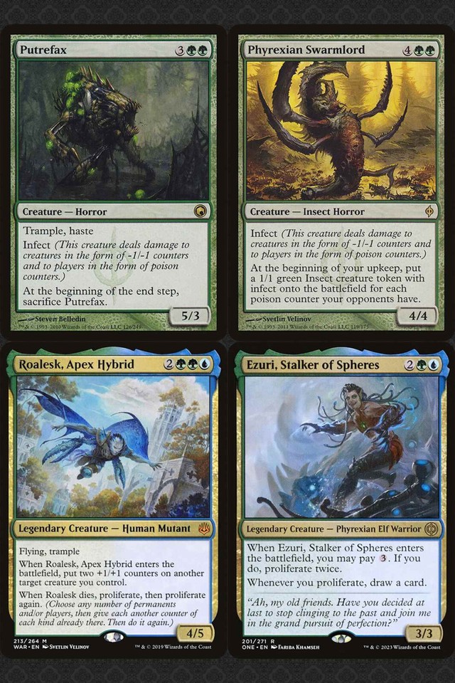 Muldrotha, the Gravetide INFECT Commander Deck Toxic EDH Magic MTG ...