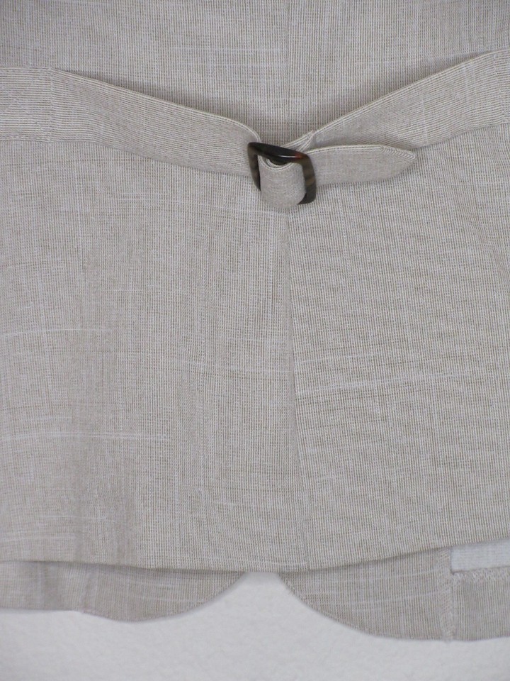 NWT Perceptions Petite Women's Two Piece Blazer Retro Pantsuit Camel ...