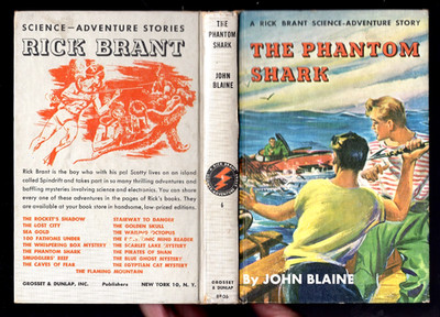 The Phantom Shark Rick Brant Science Adventure Book #6 By John Blaine ...