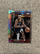 2025-26 Topps Chrome - Jeremiah Fears #257 Basketball Refractor (RC ...