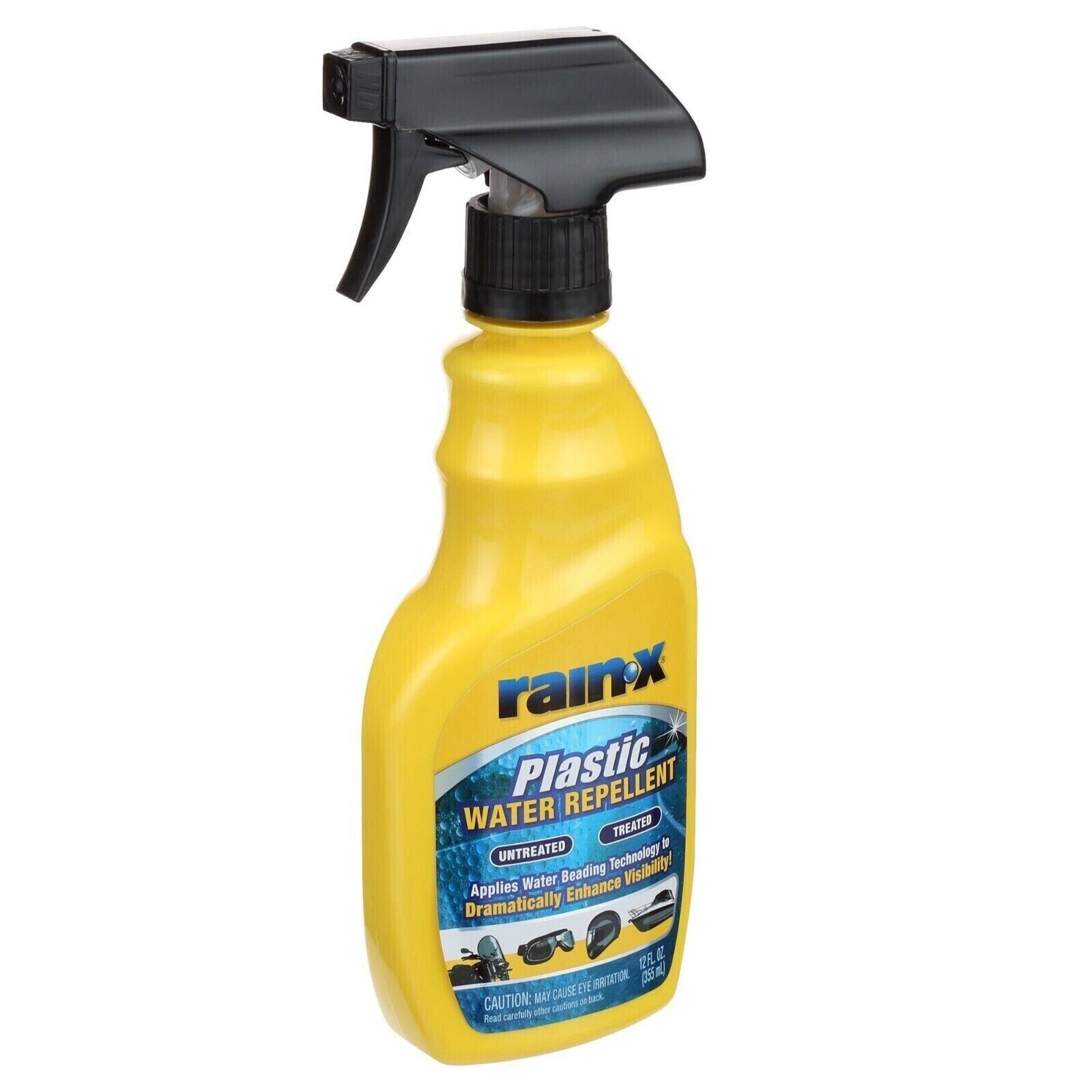 Rain-X Plastic Water Repellent Treatment 620036 Spray Bottle 12 Oz for ...