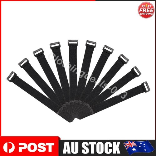 400pcs Fishing Rod Tie Strap Suspenders Fastener Hook Loop Ties Belt ...