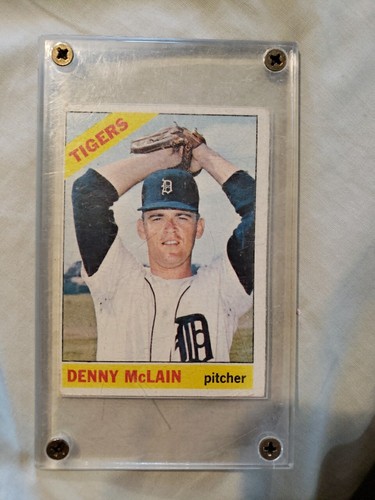 1966 DENNY MCLAIN TOPPS Baseball Sports Trading Card #540 | eBay