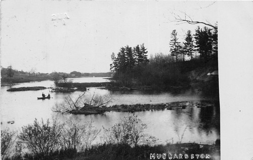 J21/ Hubbardston Michigan RPPC Postcard c1910 Boat Lake View 57 | eBay