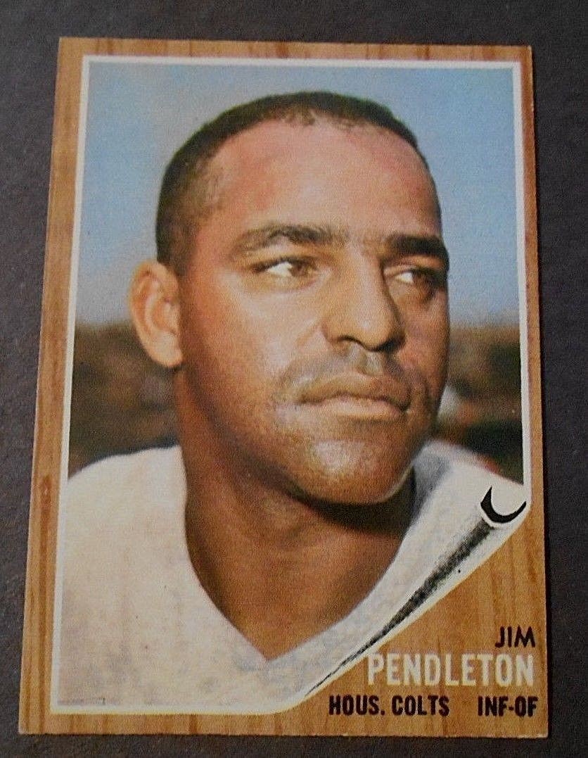 1962 Topps #432 Jim Pendleton Houston Colts NM | eBay