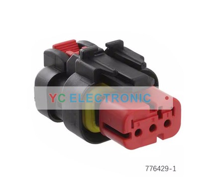 Qty:10 New 776429-1 Connector housing sheath 3-hole female head | eBay