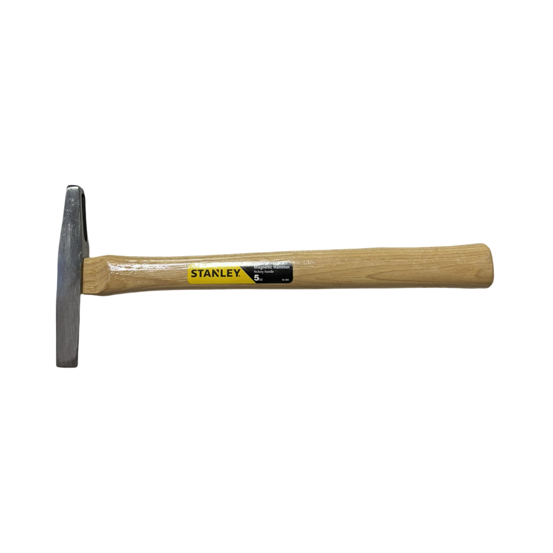 Stanley 5 Ounce Magnetic Tack Hammer Hickory Handle 54-304 | eBay