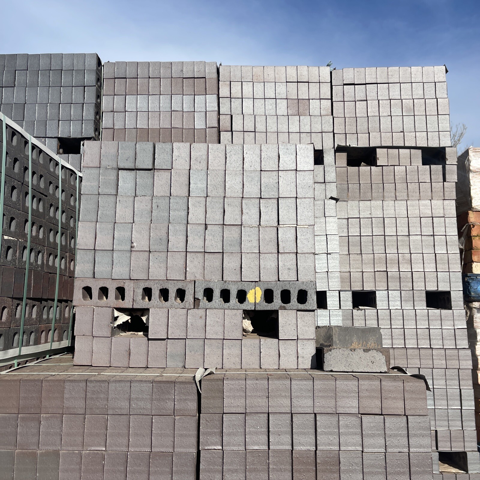 Blue Brindle 65mm Perforated Bricks 400 per pack Engineering Bricks ...