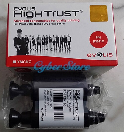 1PC NEW R3011C original color ribbon, pebble4 card machine ribbon ...