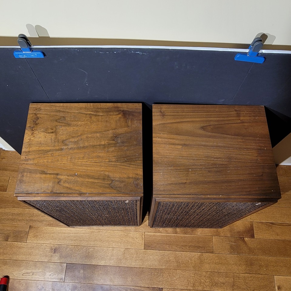 2 Vintage Jensen Model 5 Three Way 8 Ohms Speakers Tested and Working ...