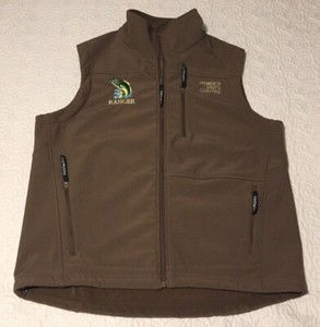 Powder River Outfitters Panhandle Collection Tan Vest Mens Sz XL Ranger ...