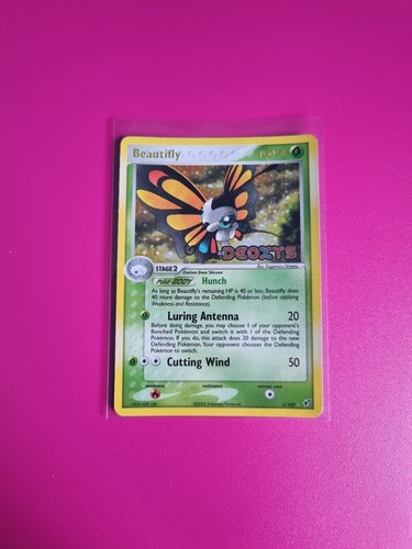 Pokemon Beautifly Reverse Holo EX Deoxys 2/107 Excellent | eBay