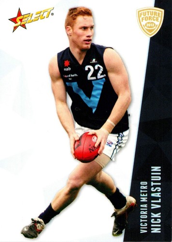 New 2012 RICHMOND TIGERS AFL Card NICK VLASTUIN Future Force | eBay