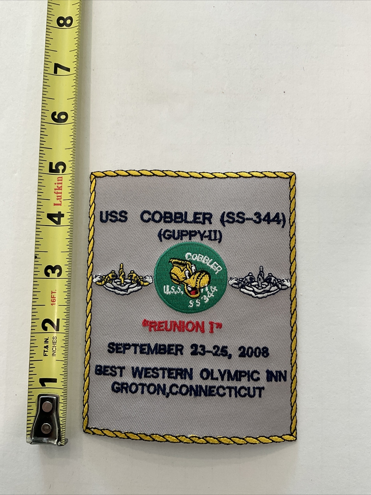 USS Cobbler SS-344 Diesel Electric Submarine Third Version Patch 5” ♨️♨ ...