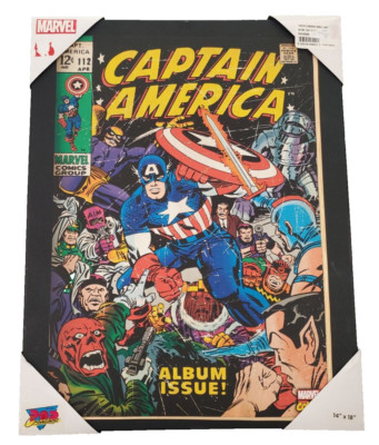 Captain America #112 14x18 Framed Cover Poster Marvel | eBay