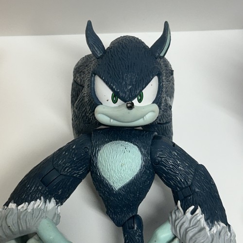 Sonic the Hedgehog Jazwares Figure 7in Lot 3 Super Shadow Werehog Poser ...