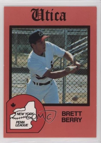 1988 Bill Pucko Utica Blue Sox Brett Berry #3 8d2 | eBay UK