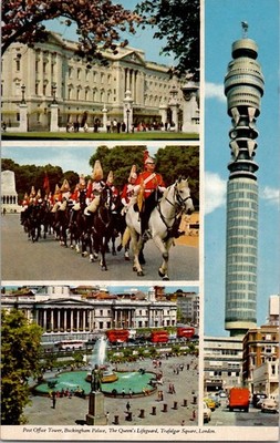 postcard post office tower buckingham palace | eBay