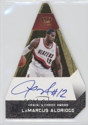 2012 Panini Preferred Panini's Choice Award Gold /10 LaMarcus Aldridge ...